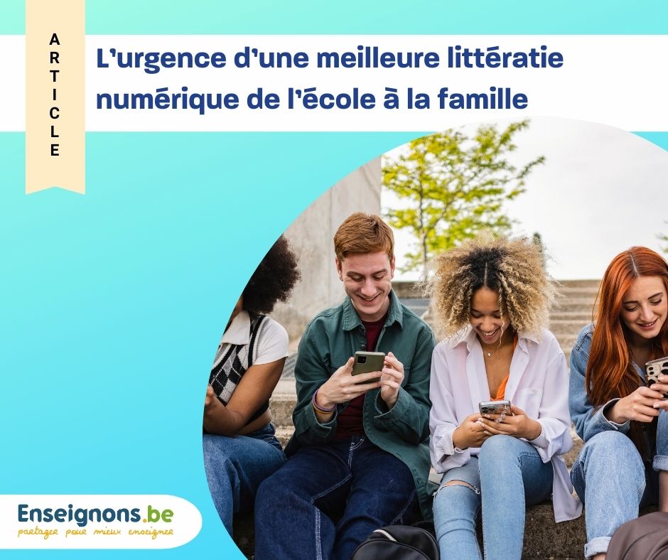 Écrans et réseaux sociaux : L’urgence d’une meilleure … - Enseignons.be