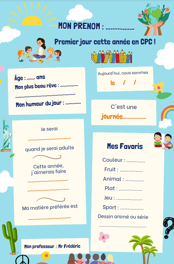 Se présenter ! - Enseignons.be