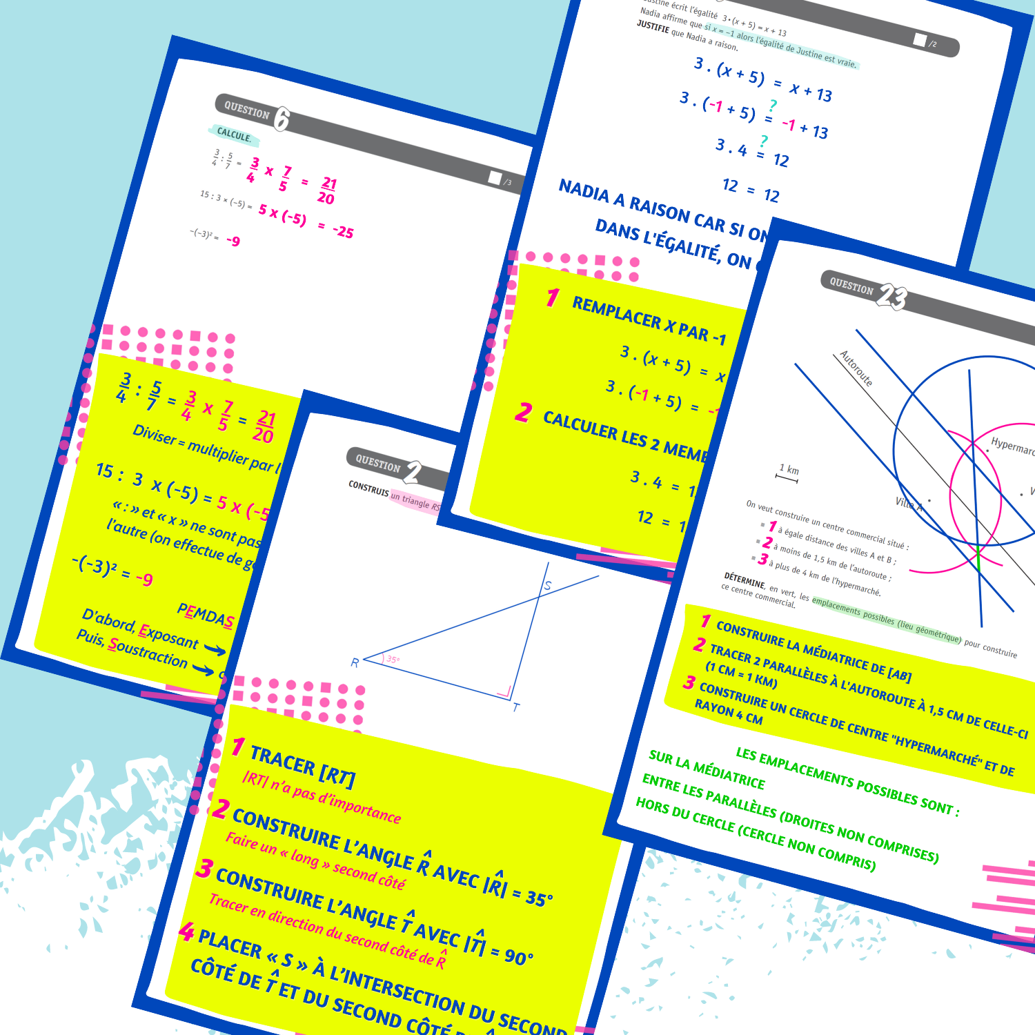 Corrigés (PDF et vidéos) CE1D Mathématiques - Enseignons.be