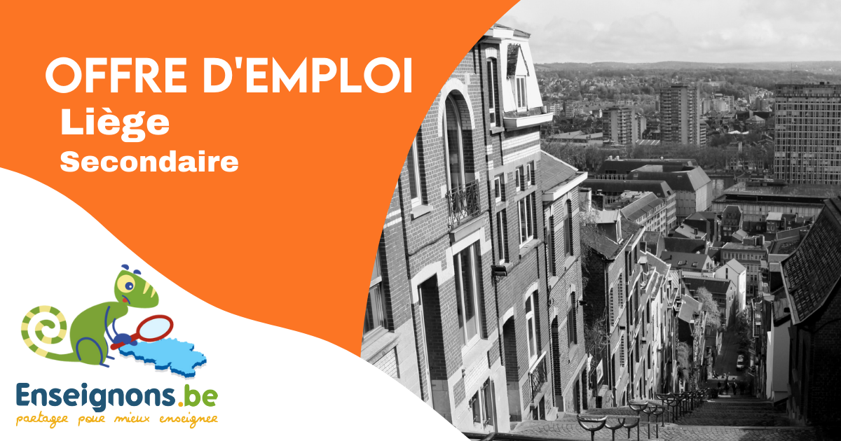 Prof de latin-grec à Liège - Enseignons.be