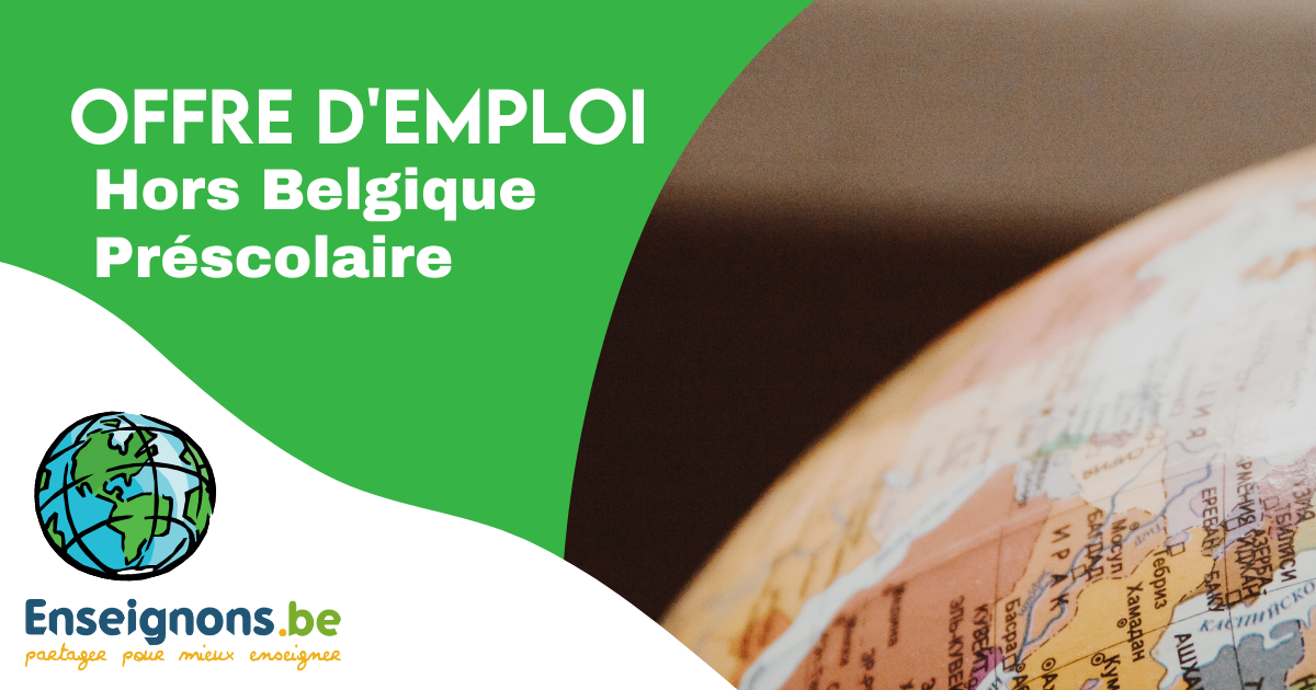 Instit maternel au Burundi - Enseignons.be